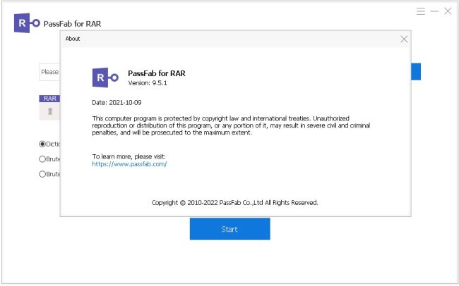 PassFab for RAR 9.5.5.3 Crack + License Key Download Gratuito